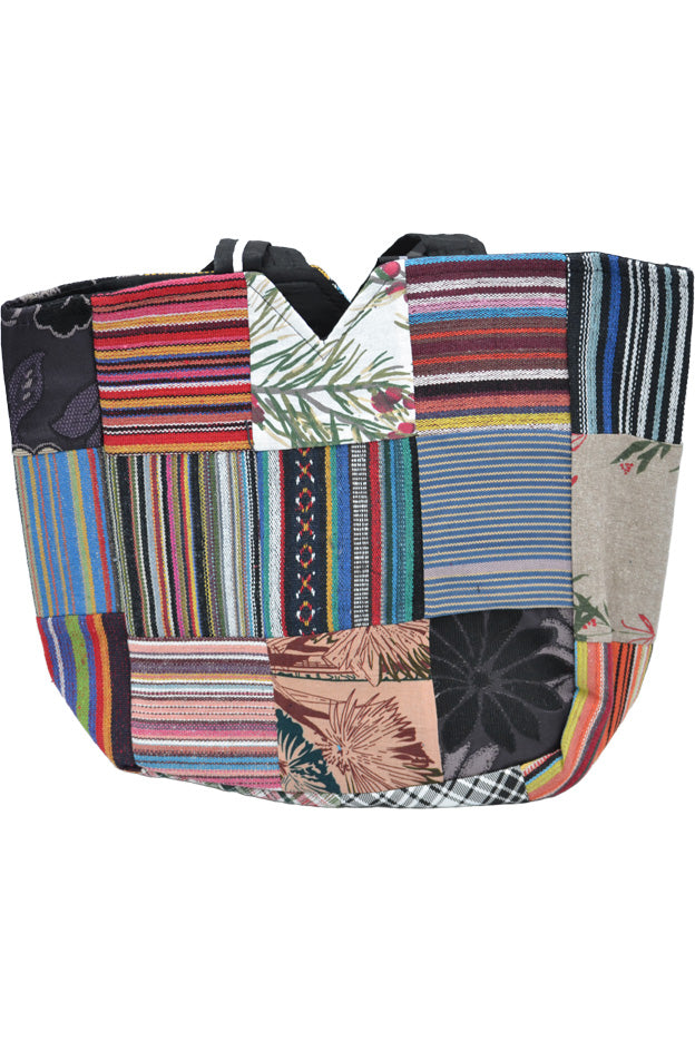 Checkered Tote – Handmade Banjara-Inspired Artisan Tote Bag | Choize ...